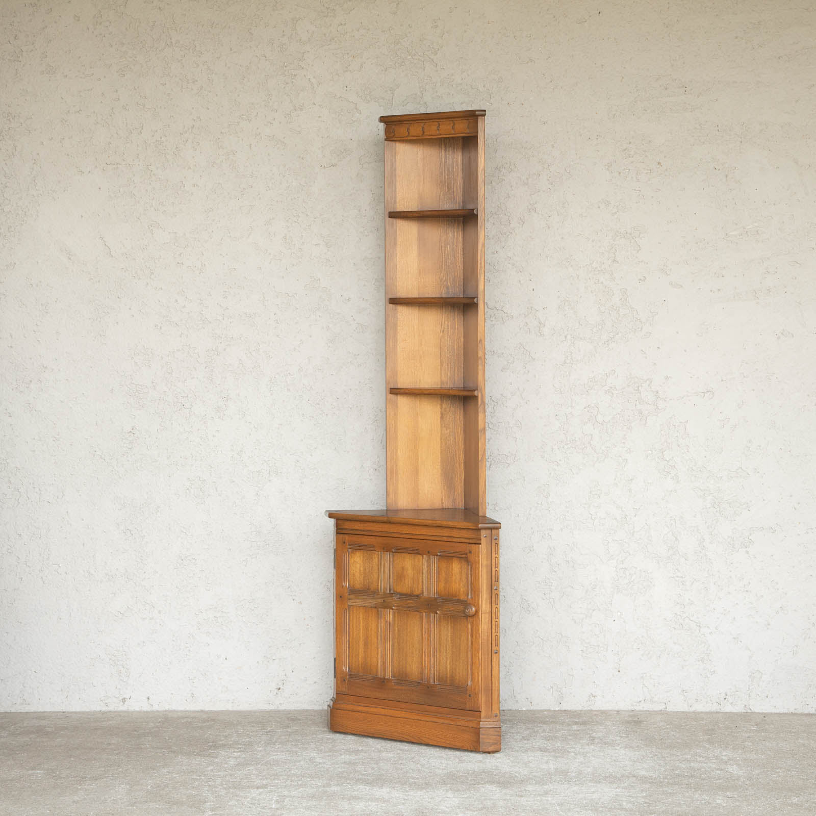 英国【ERCOL アーコール】Old Colonial(オールドコロニアル) MURALシリーズ ウォールユニット /21H-3[m ...